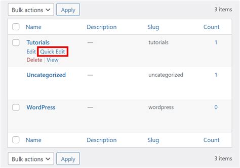 How To Edit Categories In WordPress Hostinger