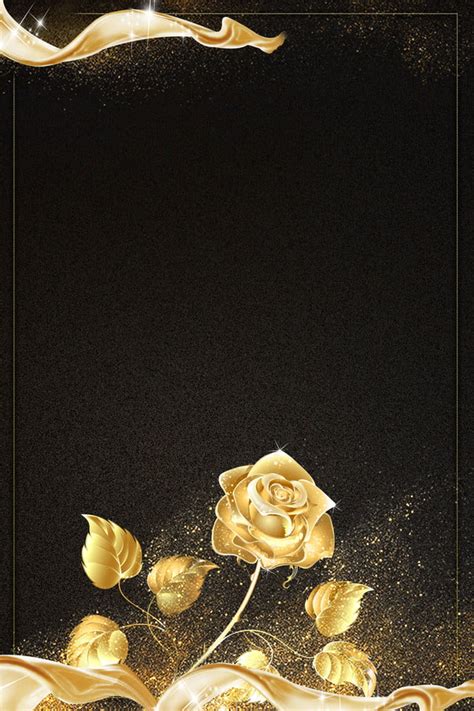 Black Sheet Metal Wedding Invitation Card Background Wallpaper Image