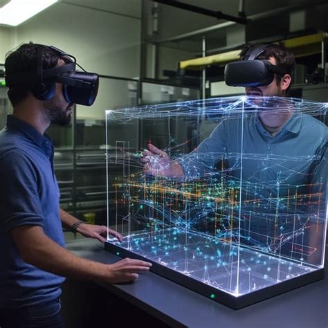 Free Virtual Reality Interaction Image Download At Stockcake