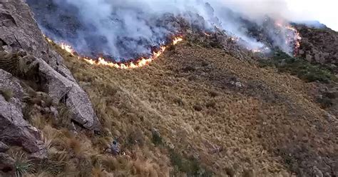 Los Incendios Forestales Siguen Azotando Córdoba Y Otras Provincias Del