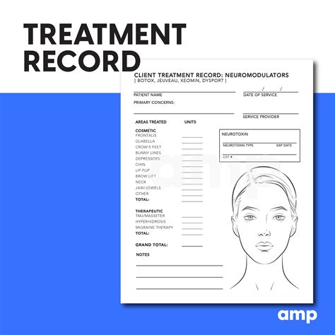 Botox Forms Bundle Informed Consent Patient Medical History Form Pre