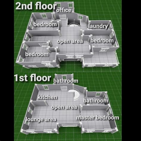 Modern Bloxburg House Plans To Try House Layouts Tiny House Layout