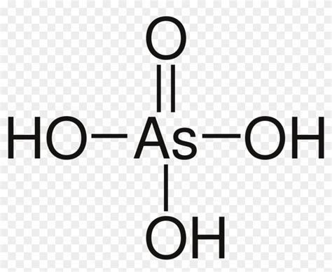 Dimethylarsinic Acid Png Download Chemical Structure Of Arsenic