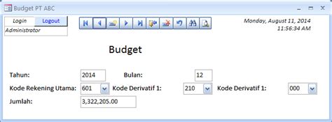 Mengimpor Data Budget Dari Excel Ke Tabel Di Access Access Terapan