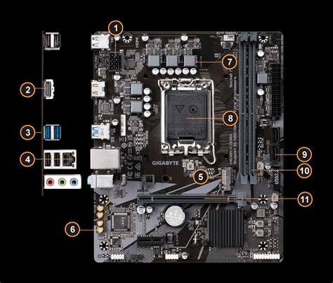 H610m H Ddr4 Key Features Motherboard Gigabyte Global 53 Off
