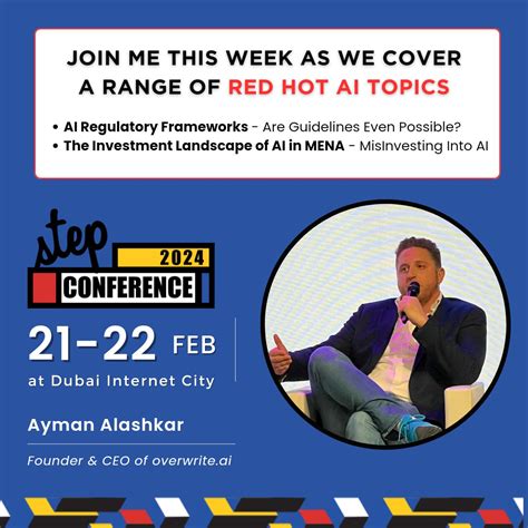 Ayman Alashkar Msc On Linkedin Step2024 Stepdubai Startups