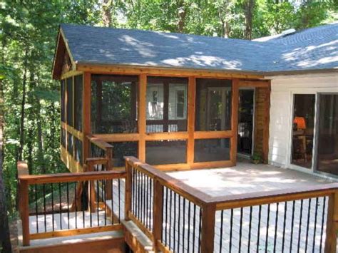 8 Ways To Have More Appealing Screened Porch Deck Porch Design House