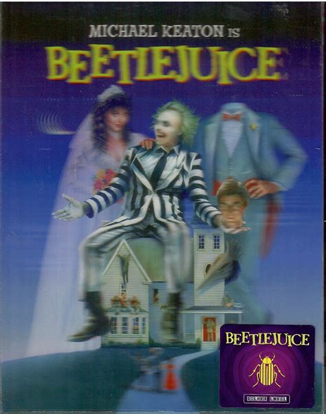 Beetlejuice 4k Lenticular Steelbook 1988hdzeta Silver Label 57ch
