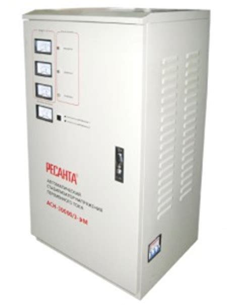 Стабилизатор напряжения Ресанта АСН 15000/3-ЭМ 3ф.
