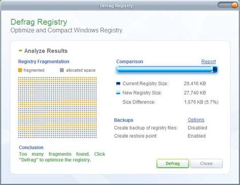 Registry Cleanup With Regdefrag Ghacks Tech News