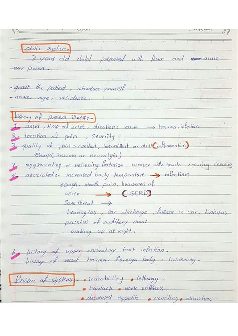 SOLUTION Otitis Media Studypool