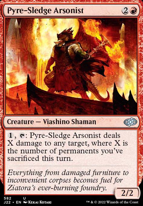 Pyre Sledge Arsonist