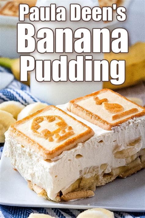 Paula Deens Banana Pudding Love Bakes Good Cakes
