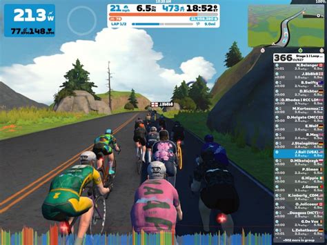 Zwift Race Loop De Loop Sprint Race 1 Zwift Games On Loop De Loop