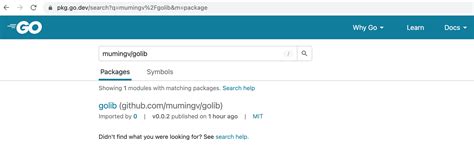 Xpkgsite Why I Cant Search My Published Module Only By Github