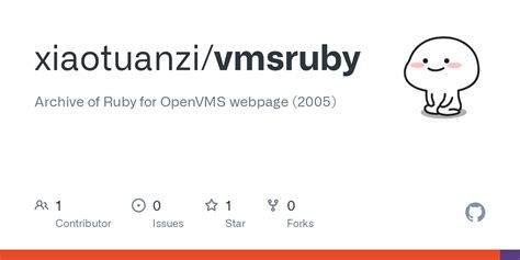 Github Xiaotuanzi Vmsruby Archive Of Ruby For Openvms Webpage 2005