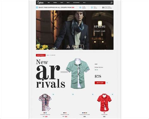 10 ecommerce html5 templates free website themes