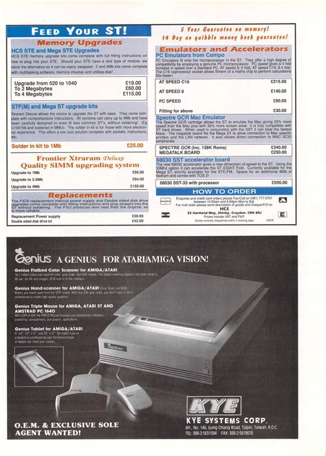 Atari ST User Issue 073 March 1992 Atari Magazine Scans Pdf