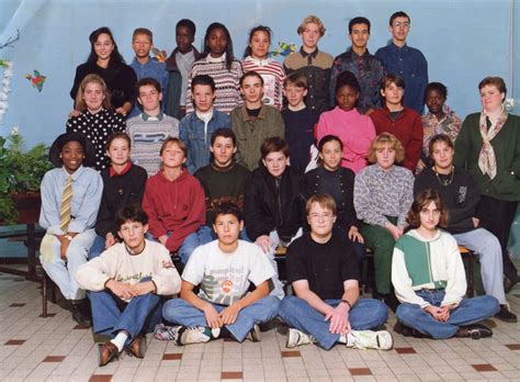 Photo De Classe 3eme De 1992 Collège Sainte Marie Copains Davant