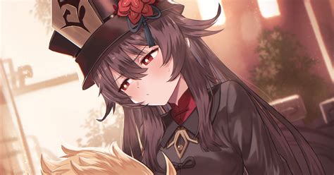 Hu Tao Genshin Impact Genshin Impact Aether Genshin Impact 胡桃 Pixiv