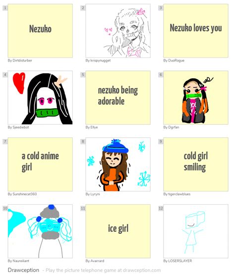 Nezuko Drawception