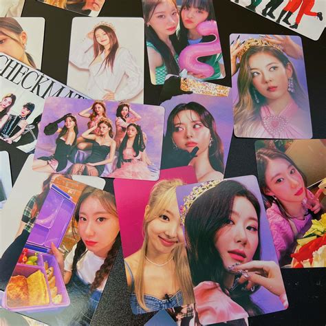 ITZY PHOTOCARDS Assorted ITZY Checkmate Album Photocards Etsy Singapore