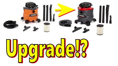 Same Specs Ridgid 16 Gal 65 Peak Hp Rt1600 Wetdry Vacuum Youtube