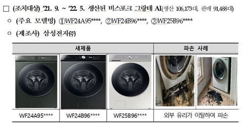 유리문 파손 삼성전자 드럼세탁기 자발적 무상 수리 공감언론 뉴시스통신사