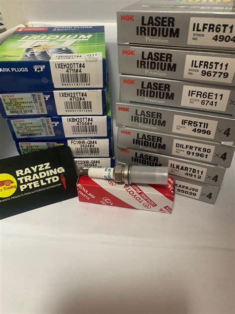 Ngk And Denso Premium Iridium Long Life Spark Plugs For Toyota Lexus