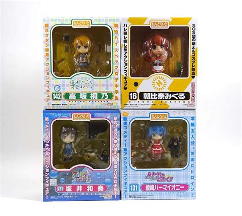 緑屋s ねんどろいど 4点 高坂桐乃 朝比奈みるく 坂井和奏 綾崎ハーマイオニー フィギュア Ya9 261425 4100コミック