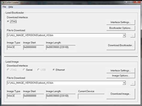 colibri loader toradex developer center