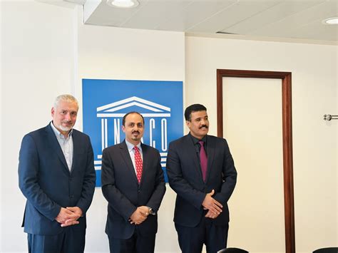 1 التقيت المدير العام المساعد لقطاع الثقافة في منظمة الأمم المتحدة