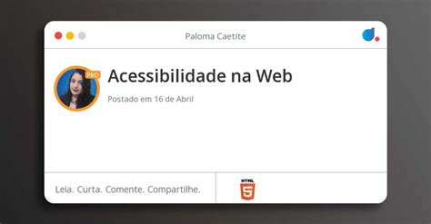 Acessibilidade Na Web