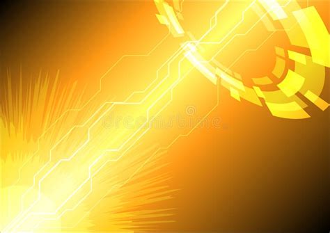 Abstract Technology Background Orange Stock Vector Illustration Of Laser Background 70132828