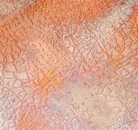 Etched Copper Sheet Metal Patina Copper Sheet Metal Crackle Etsy