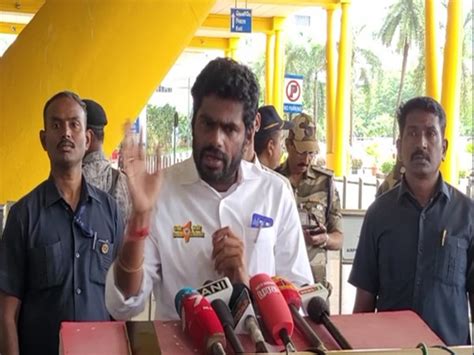 Tamil Nadu Annamalai Demands A Raise In Relief Funds Says Dmk Should
