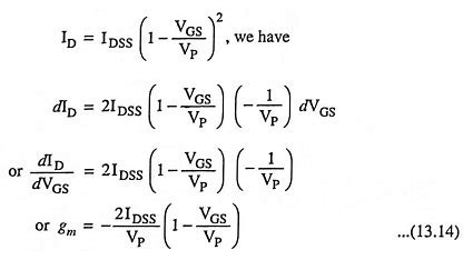 Parameters Of JFET EEEGUIDE COM