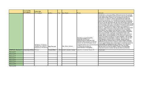 Sample Abstract Grid Sample Grid Journal Title Formatted Article
