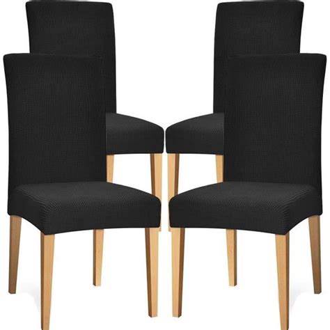 Housse De Chaise Extensible Universelle Lot De Housse De Chaise Extensible En Jacquard Housse