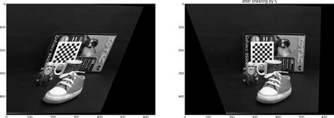 Heavy Shearing Effects Using Hartleys Rectification Opencv Qanda Forum