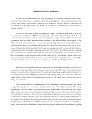 Ojt Experiences PDF A Platform For Sharing Internship Experiences