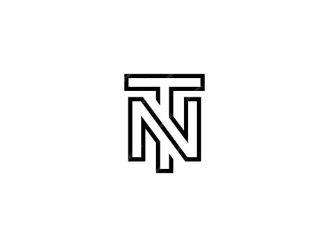 Premium Vector Nt Logo Design
