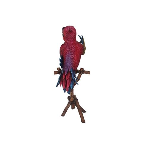 Parrot Comical With Stand Jr C 058 Lifesize Models