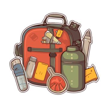 Survival Kit PNG Transparent Images Free Download | Vector Files | Pngtree