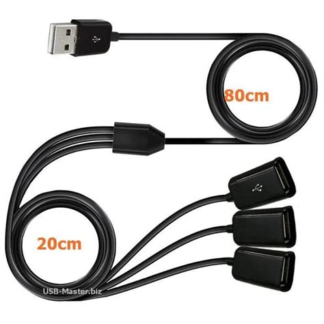 【usb ‒ 3x Usb】Разветвитель Купить по лучшей цене ≡ Отзывы ≡ Гарантия