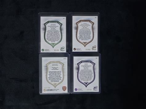 Numbered Futera Soccer Cards Son Heung Min Bruno Gavi De Jong