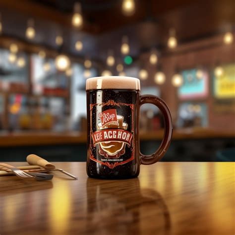 Premium Ai Image Product Shots Of Mug Root Beer High Quality 4k U