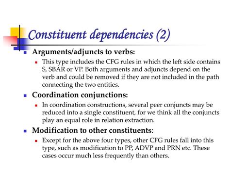 Ppt Exploiting Constituent Dependencies For Tree Kernel Based