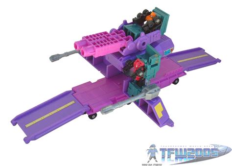 Cannon Transport With Terror Tread And Cement Head Transformers Toys
