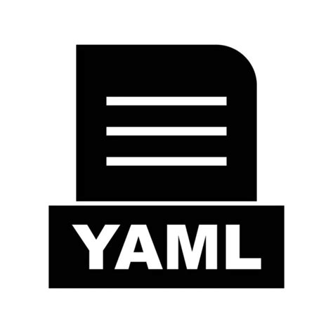 Vector Yaml File Icon Stock Vector By Vectorvalley 416942772